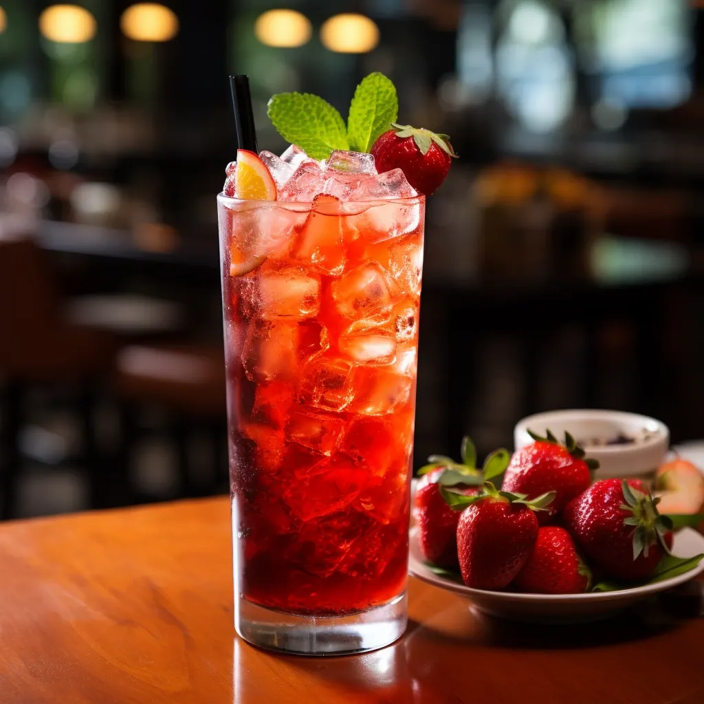 Strawberry Mocktail Recipe – Non-Alcoholic Strawberry Delight | drimaco